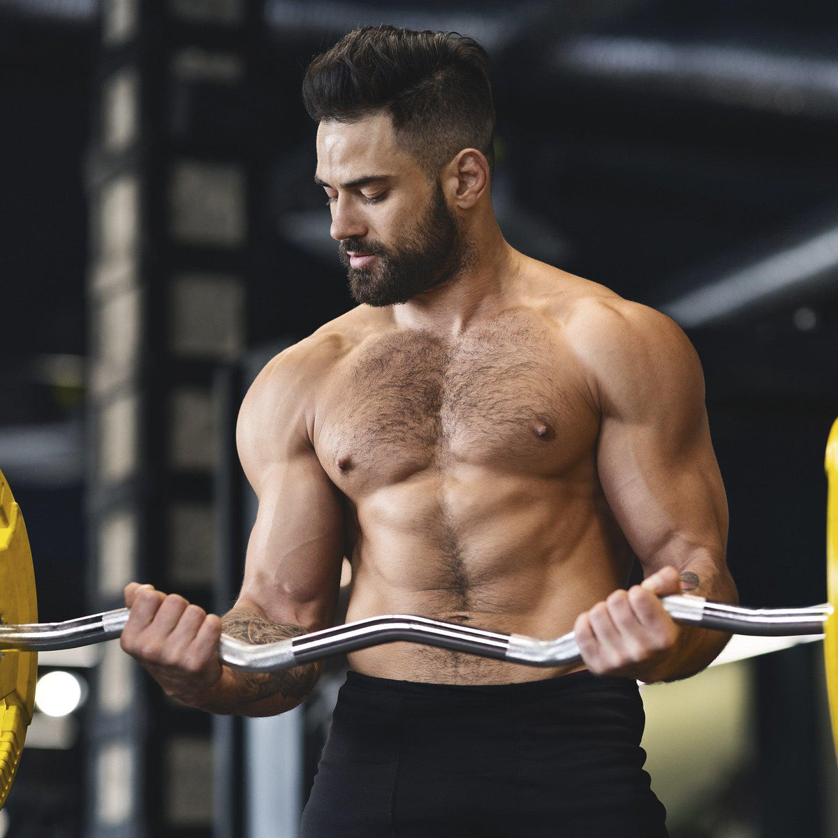 Barra W Maciça Cromada Lisa 1,20 M - Diam. 25,40Mm | MEGAGYM